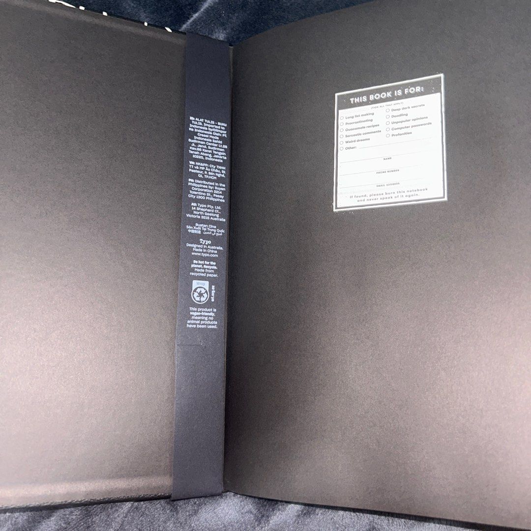 Typo A4 Buffalo Journal, Hobbies & Toys, Stationery & Craft, Stationery ...