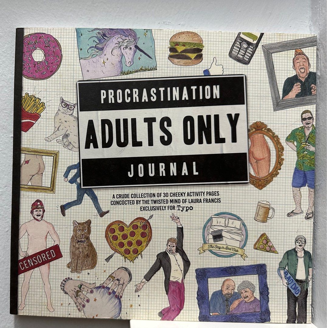 Typo procrastination journal, Hobbies & Toys, Books & Magazines, Comics ...