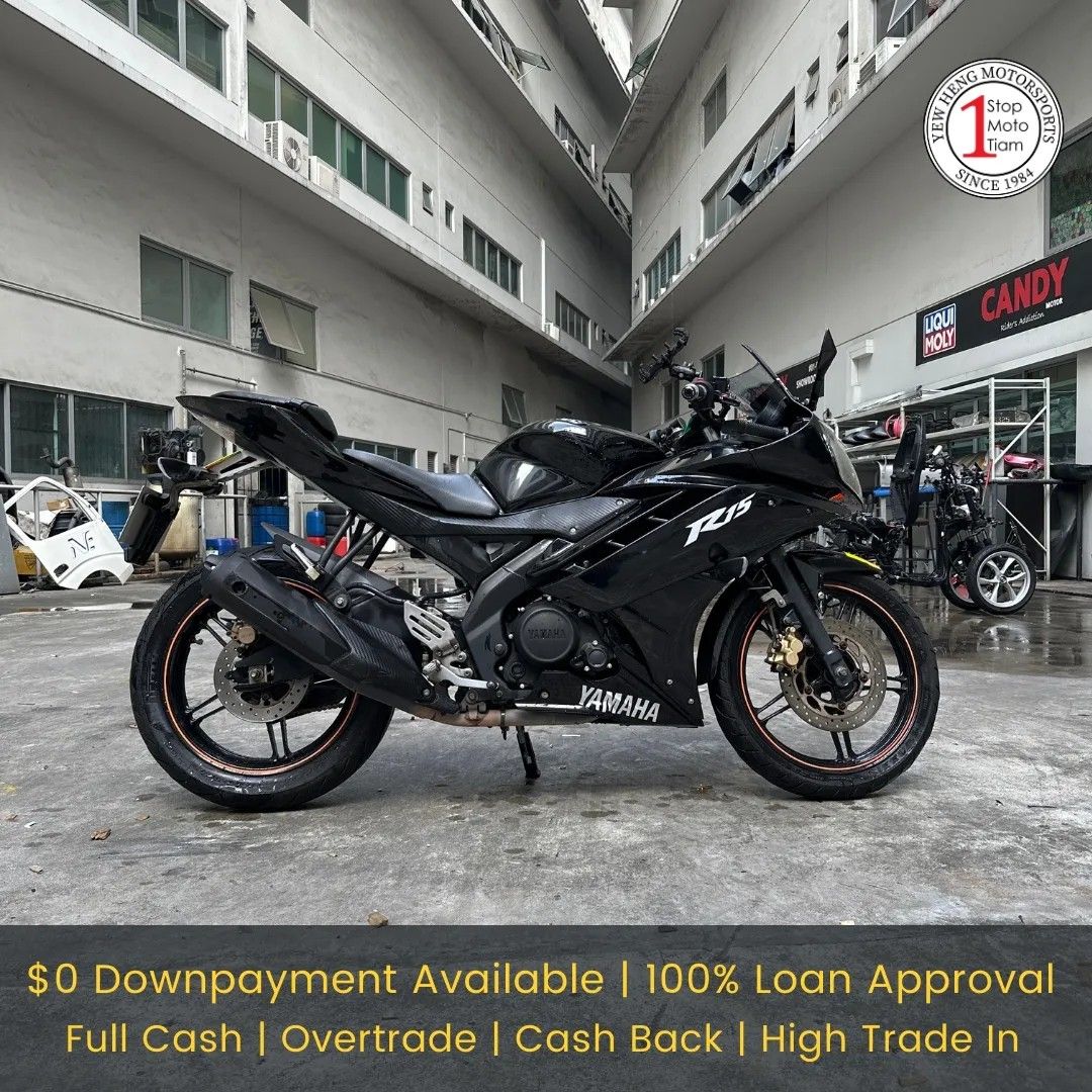 Used Yamaha R15 V2, Motorcycles, Motorcycles for Sale, Class 2B on Carousell