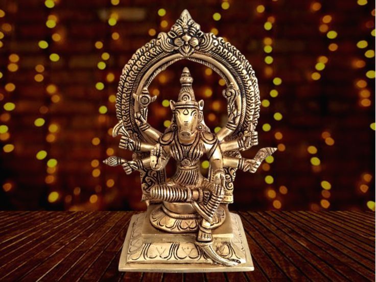 Varahi Amman MahaVarahi Devi Amman Panchaloka Statue, Hobbies & Toys ...