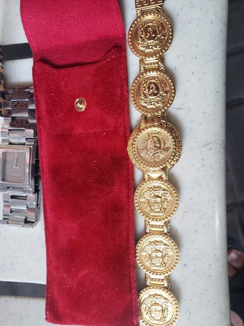 Versace medusa coins on Carousell