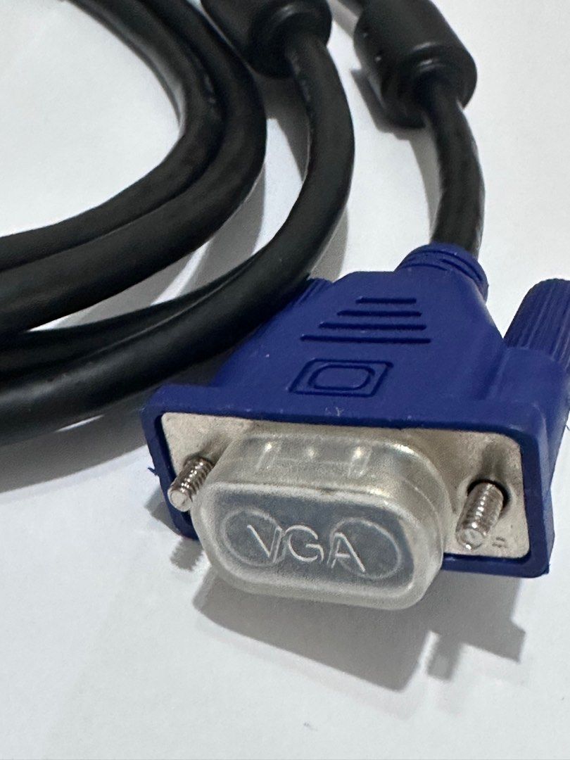 VGA to VGA Cable 1.8m, Computers & Tech, Parts & Accessories, Cables ...