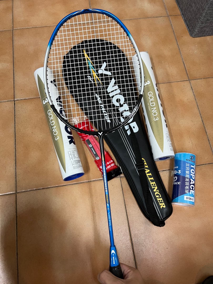 victor badminton racket +badminton, Sports Equipment, Sports & Games ...