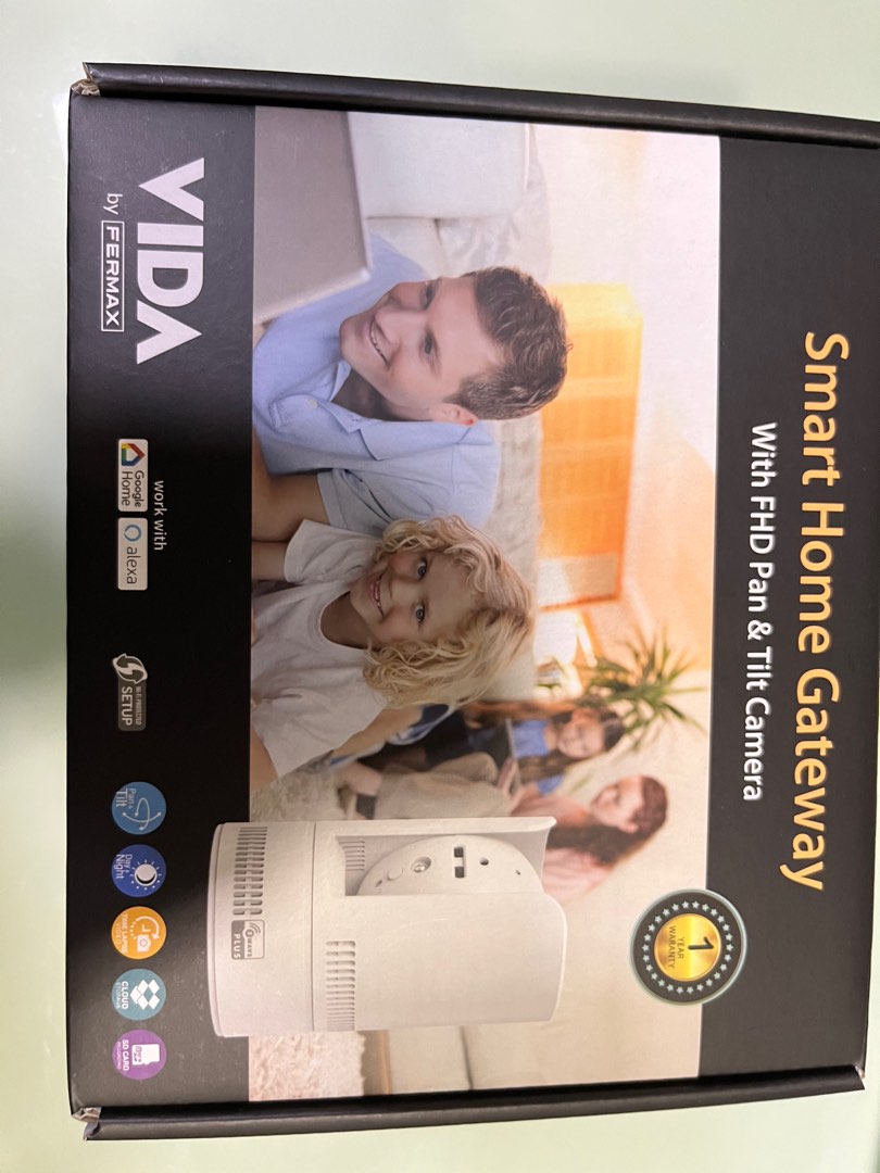 Vida smarthome gateway with camera, Furniture & Home Living, Security ...