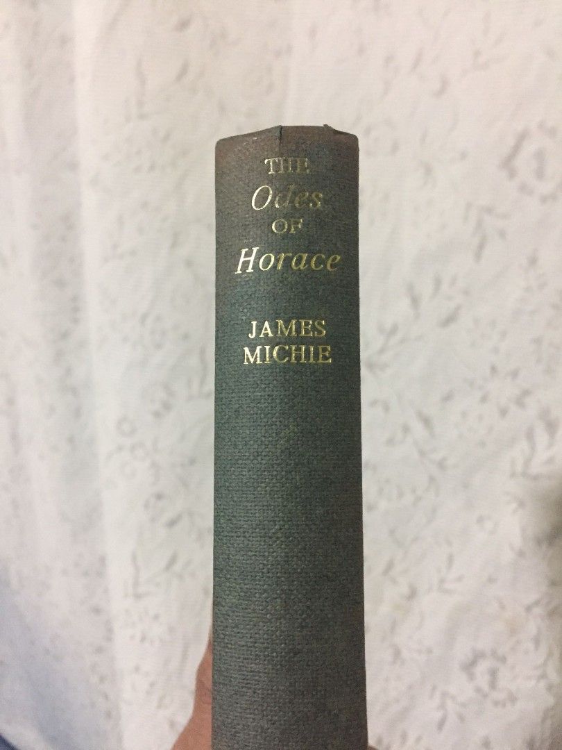 Vintage antique book THE ODES OF HORACE yr. 1966, Hobbies & Toys ...
