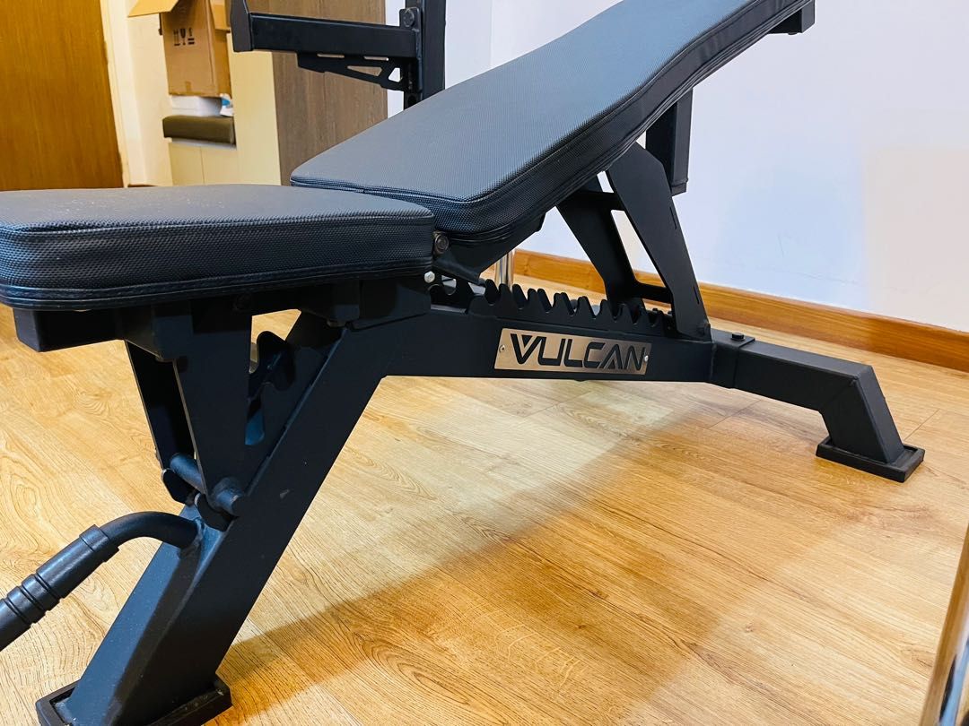 VULCAN Adjustable bench heavy duty, Sports Equipment, Exercise ...