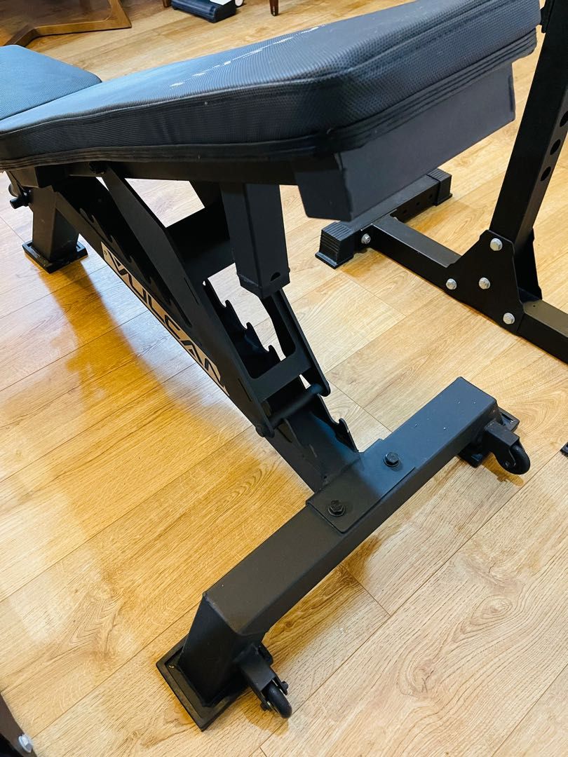 VULCAN Adjustable bench heavy duty, Sports Equipment, Exercise ...
