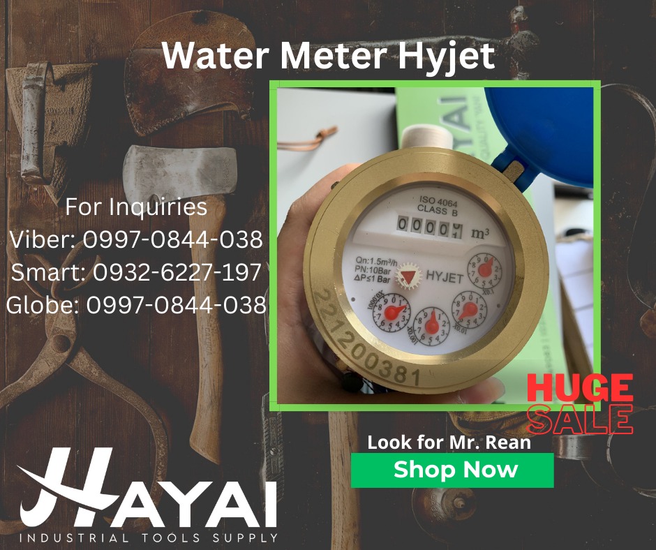 Water Meter Hyjet, Commercial & Industrial, Industrial Equipment on ...