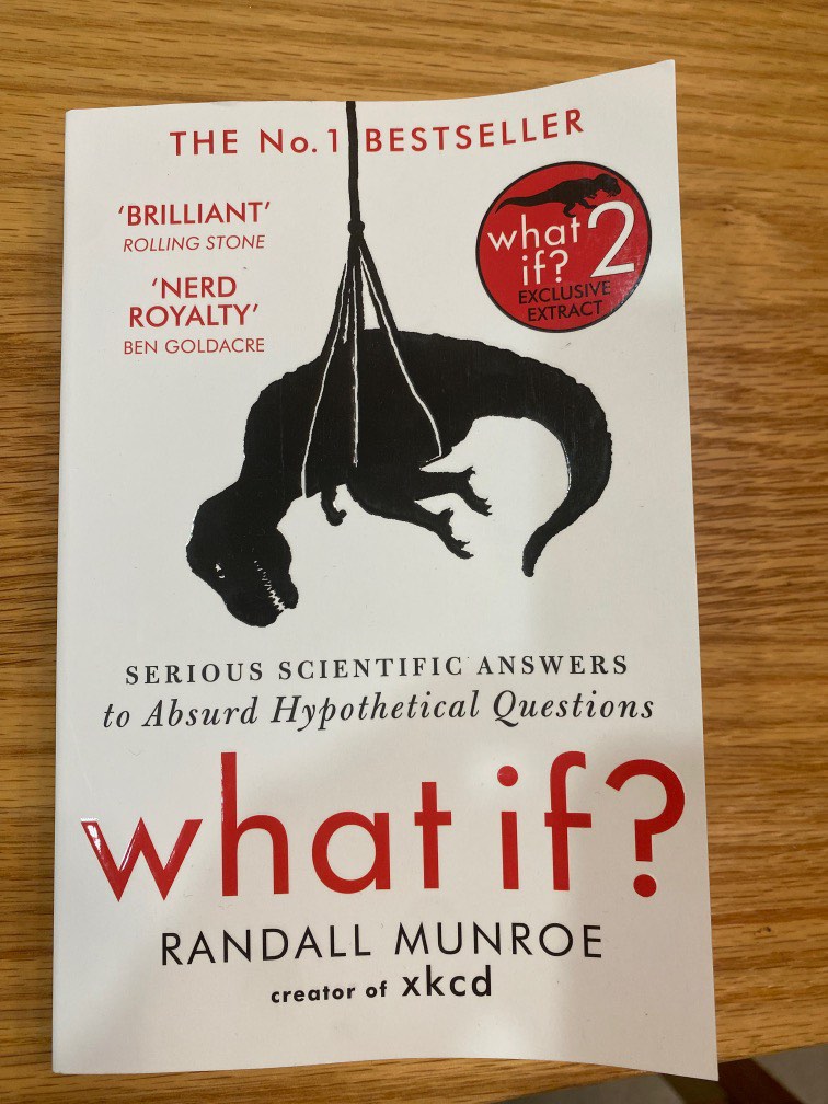 What if? By Randall Munroe, Hobbies & Toys, Books & Magazines, Fiction ...
