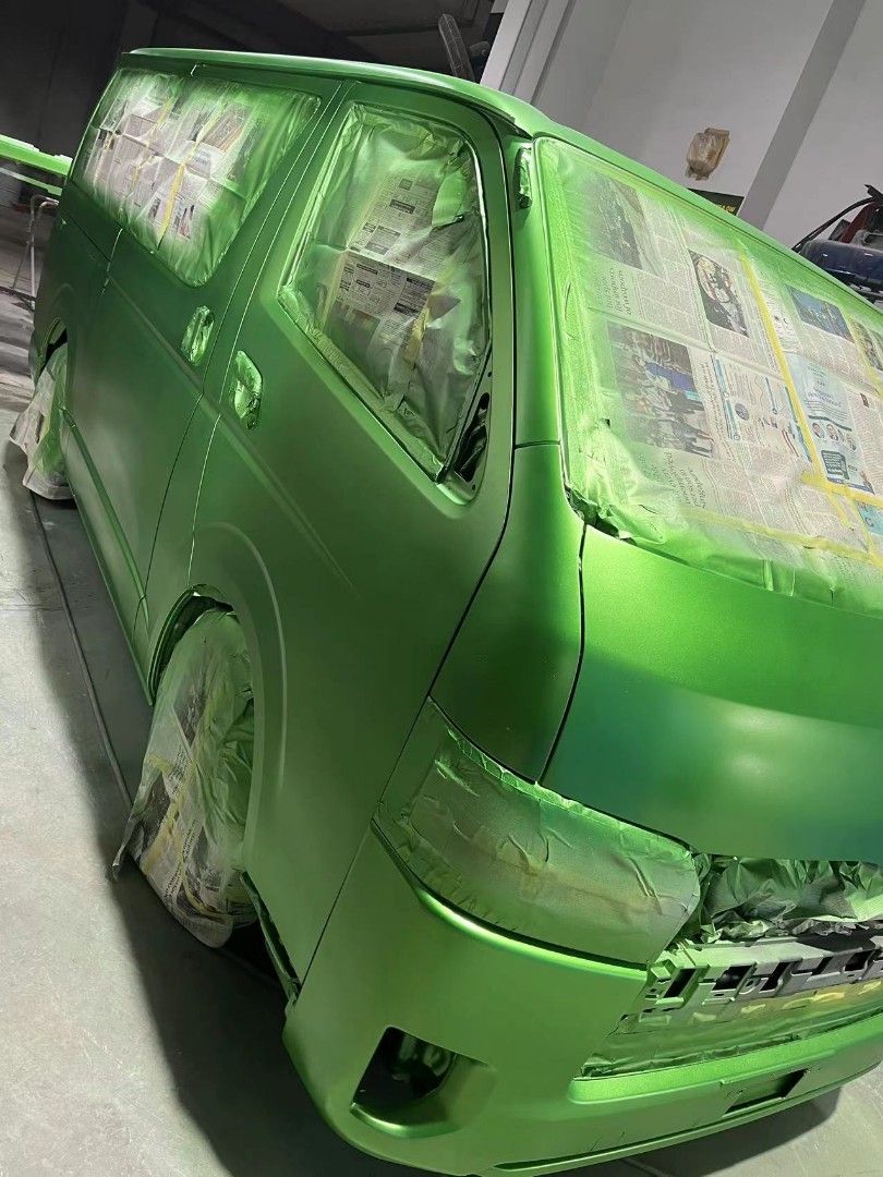 WHOLE HIACE VAN SPRAY PAINT SERVICE, Car Accessories, Car Workshops ...