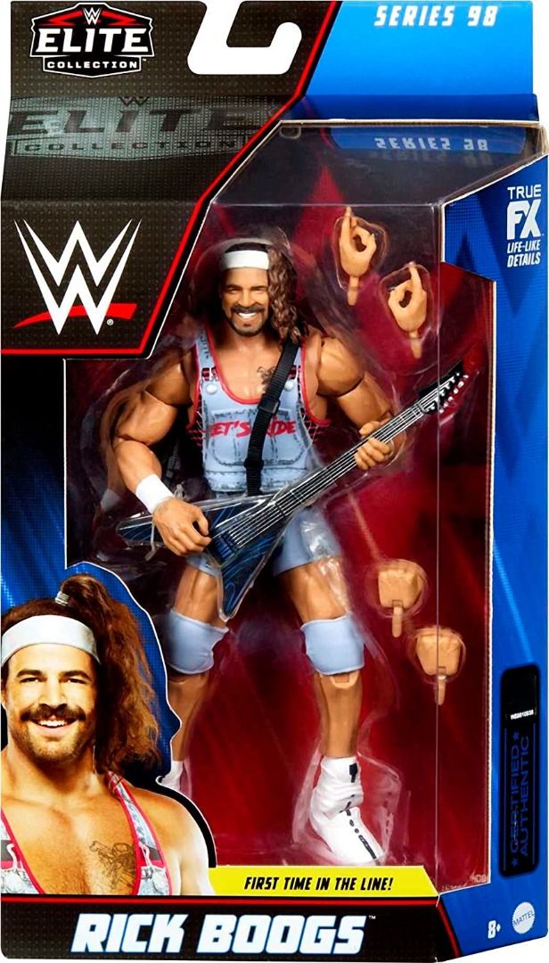 WWE Elite Alexa Bliss / Mandy Rose / Big E / Farooq Asad / Rick Boogs, 興趣及遊戲, 玩具 & 遊戲類 - Carousell
