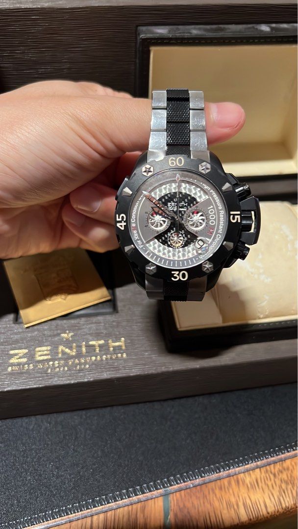 Zenith Xtreme Defy Diver Watch, Men's Fashion, Watches & Accessories ...