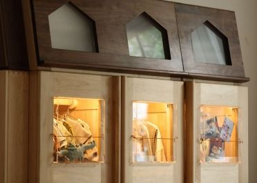 Zoomily music house wardrobe all solid wood children's combination ...