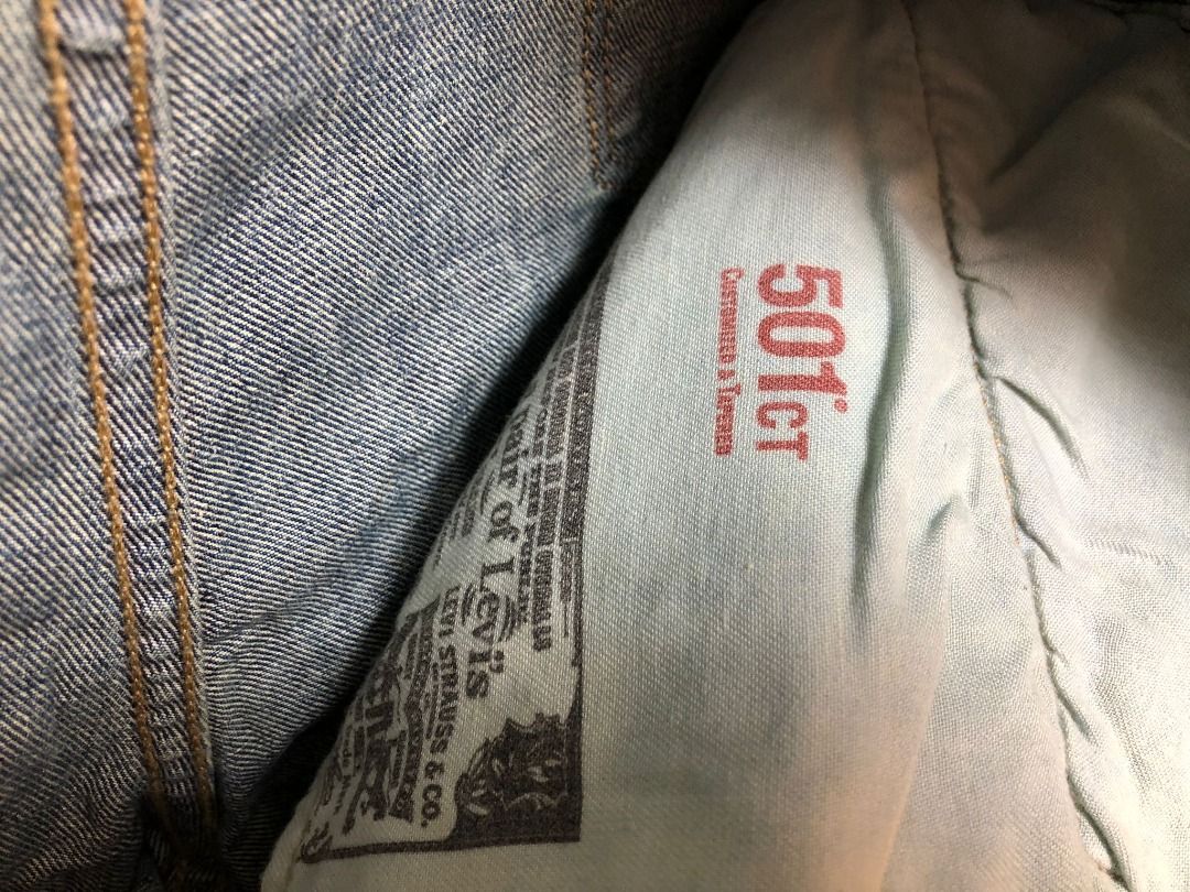[執屋清櫃][100% NEW] LEVI’S 501CT (CA00342 WPL 423) W34&L34, 男裝, 褲＆半截裙, 牛仔褲 ...