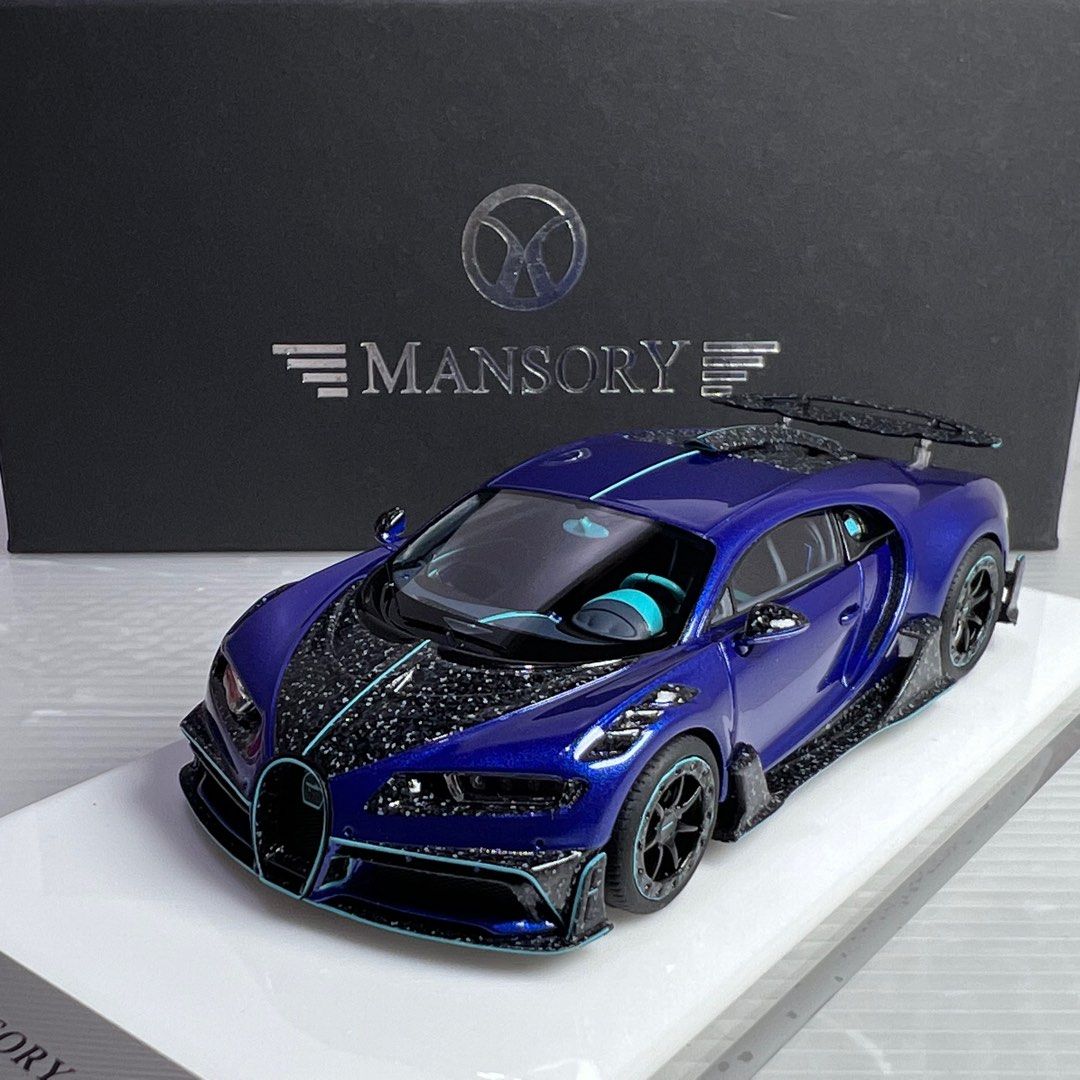 1/43 TP Mansory Bugatti Chiron centuria BBR Peako Looksmart , 興趣及遊戲, 玩具 ...