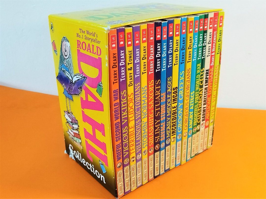 18 Books box set Roald Dahl Collection Children's Literature Novel ...