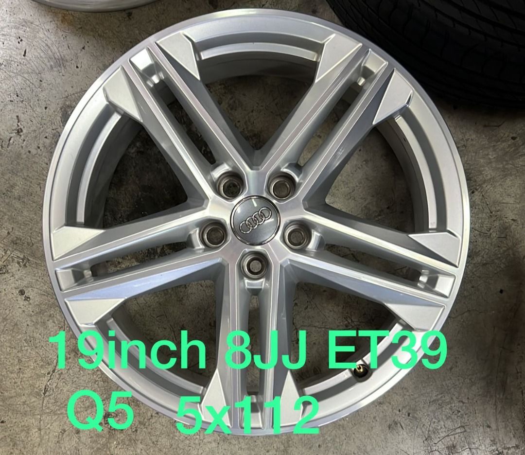 19" Audi Q5 Original rims, Car Accessories, Tyres & Rims on Carousell