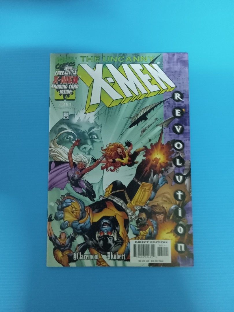 1st app Gethrin ( Mutant Cyborg ) The Uncanny X-Men #381 ( Adam Kubert ...