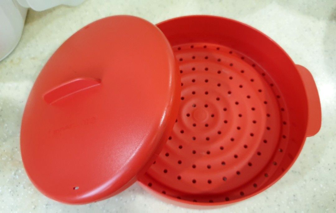 1-Tier Tupperware Steamer, Furniture & Home Living, Kitchenware ...