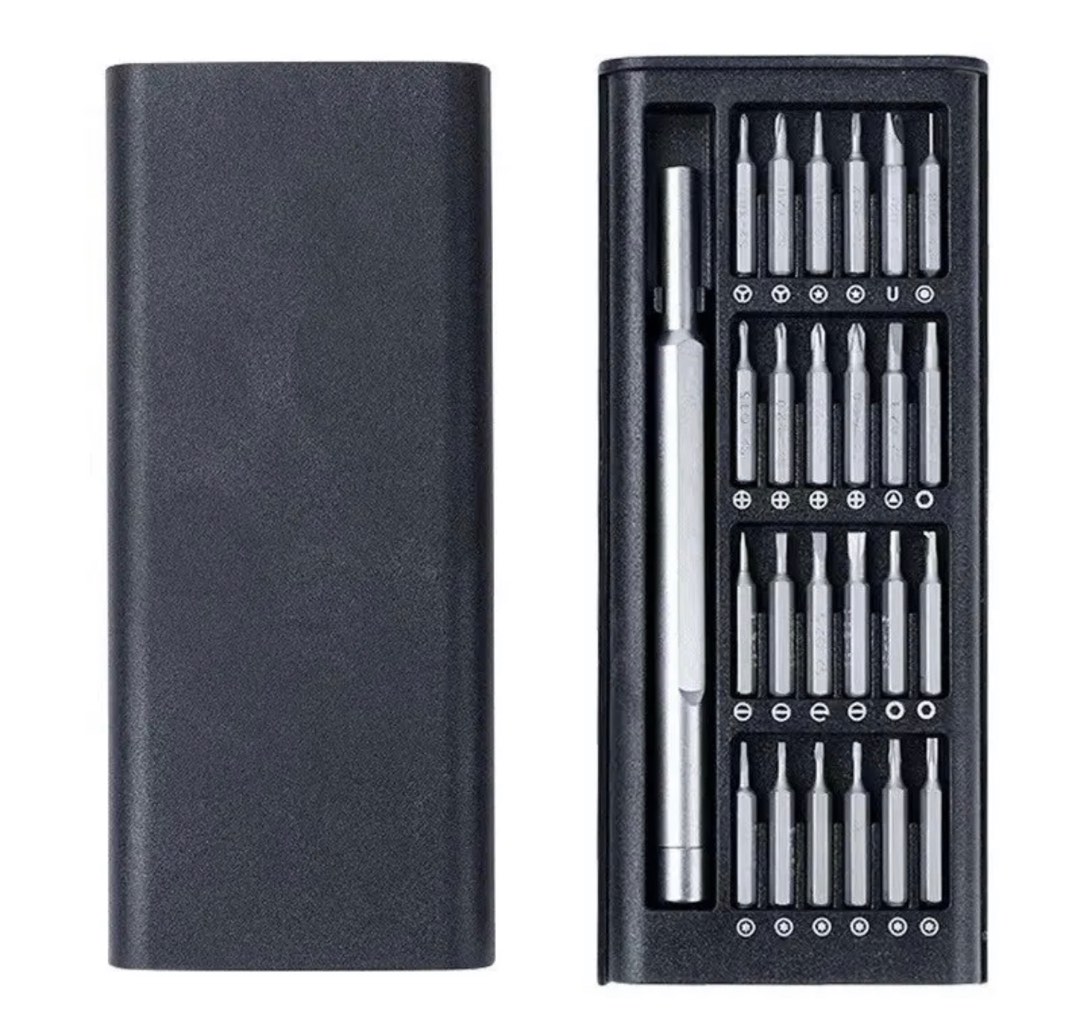 25 In 1 Screwdriver Set Precision Magnetic Screw Driver Bits Mini Tool ...