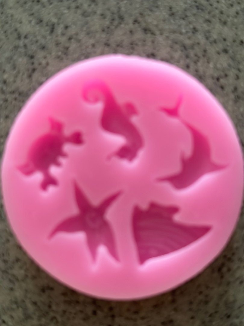 3D seashell series fondant silicone mould small, Furniture & Home ...