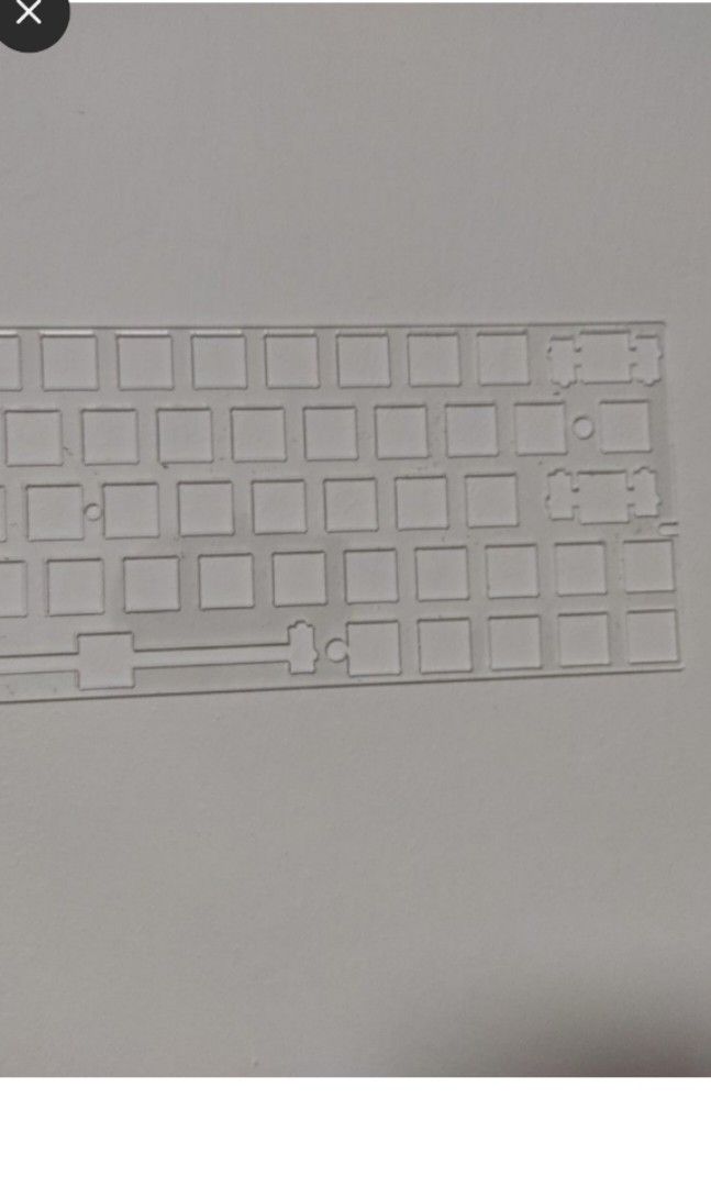 60% PC plate(dz60,gh60), Computers & Tech, Parts & Accessories ...