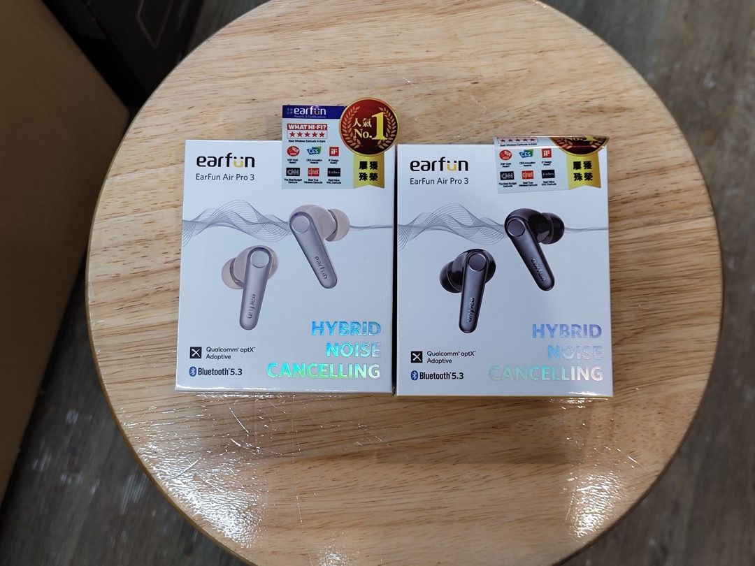 (全新行貨) EarFun Air Pro 3 LE-audio ANC 真無線耳塞式耳機, 音響器材, 耳機 - Carousell
