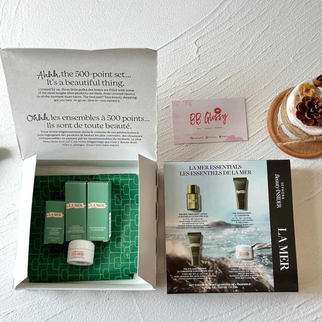 [ Travel Set ] La Mer 4 in 1 Mini Set by Sephora Beauty Insider, Beauty ...