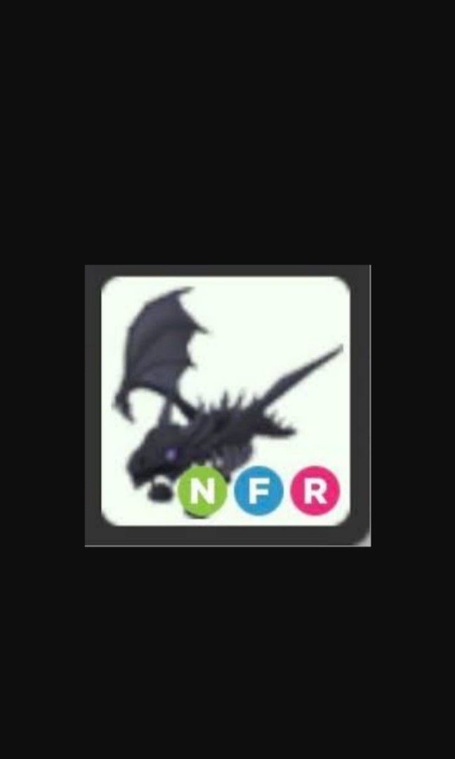 Adopt me neon fr shadow dragon, Video Gaming, Gaming Accessories, In ...