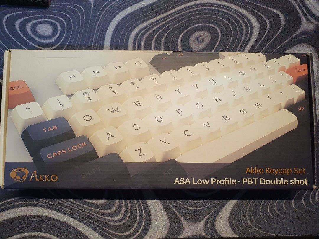 Akko Carbon Retro ASA Low Profile, Computers & Tech, Parts ...