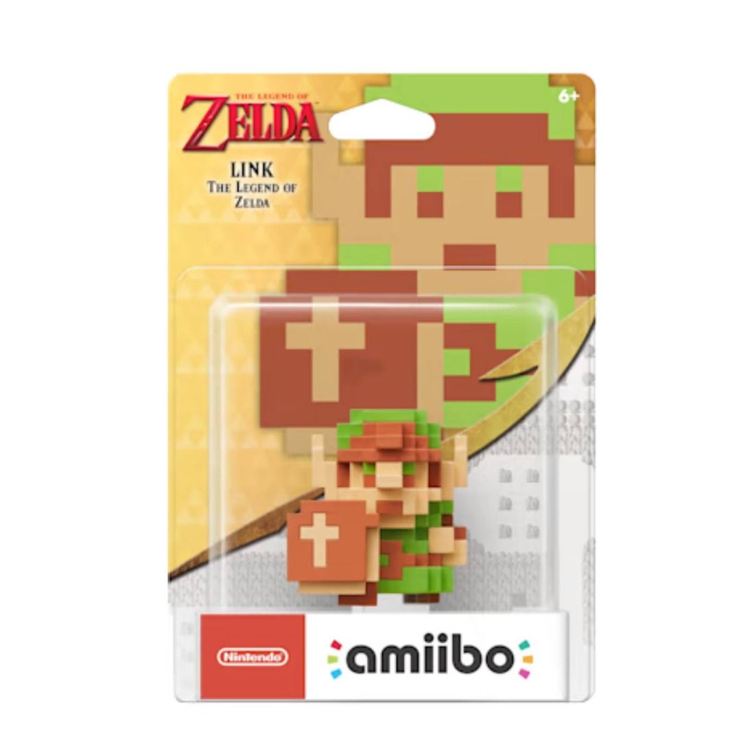 Amiibo The Legend of Zelda Link 8-Bit (7009353) Brand New, Video Gaming ...