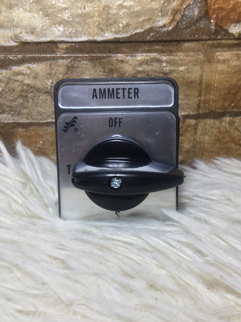 Ammeter cam switch, TV & Home Appliances, Electrical, Adaptors ...