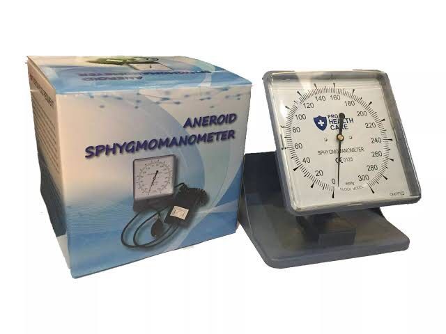 Aneroid Sphygmo Desk type bp, Health & Nutrition, Medical Supplies ...