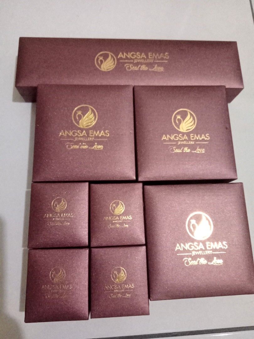 Angsa Emas Jewellery Box (Rose Gold), Luxury, Accessories on Carousell