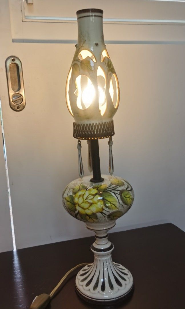 Antique English Lamp, Furniture & Home Living, Furniture, Other Home ...