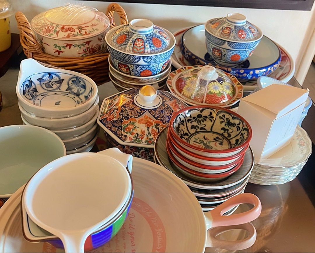 Assorted Japanese Bowls, Furniture & Home Living, Kitchenware ...