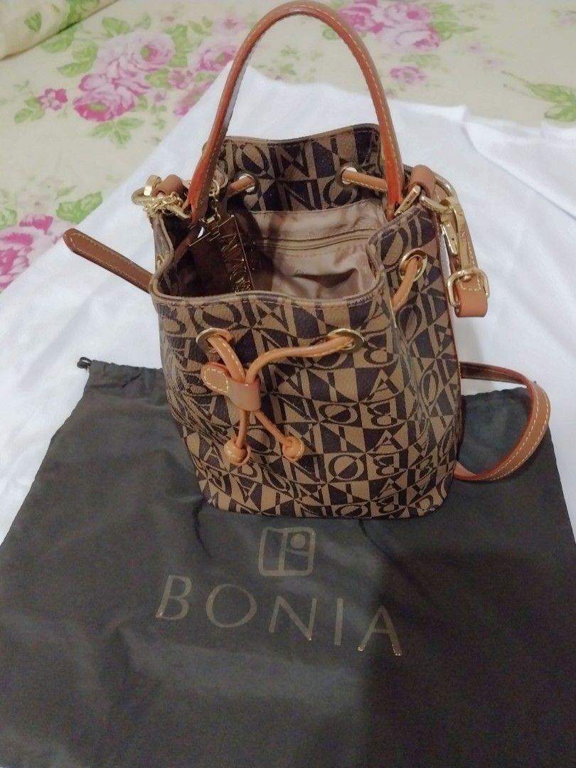 Authentic Bonia mini bucket bag, Men's Fashion, Bags, Sling Bags on ...