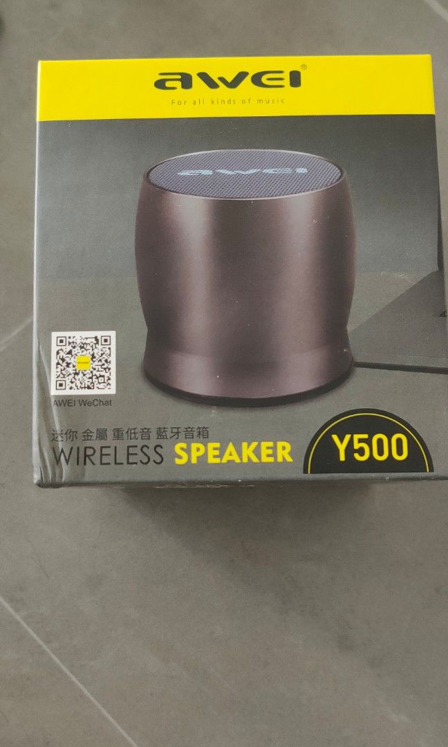 Awei Y500 portable Bluetooth speaker, Audio, Soundbars, Speakers ...
