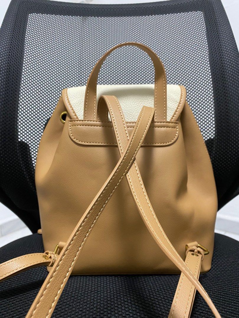 Togo skin leather Backpack, Women's Fashion, Bags & Wallets, Backpacks ...