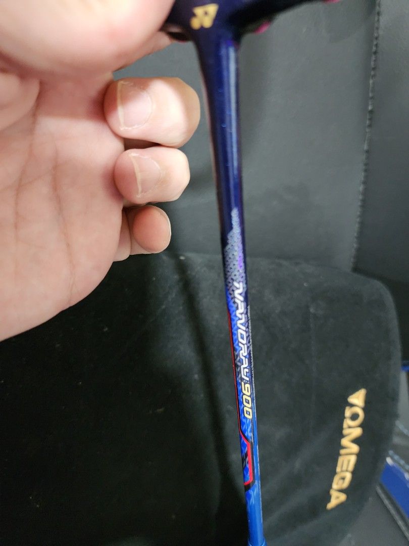 Badminton racket yonex nanoray 900, Sports Equipment, Sports & Games ...