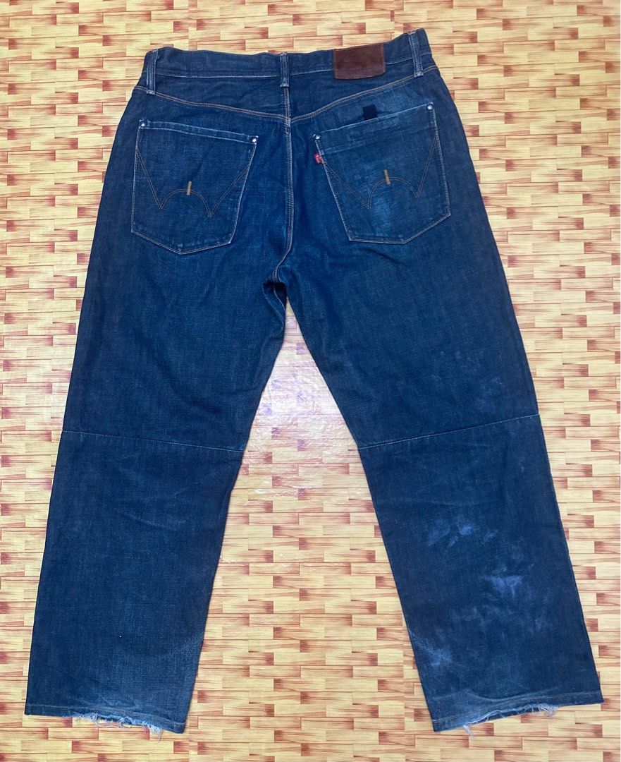 Baggy Edwin E Function Jeans, Men's Fashion, Bottoms, Jeans on Carousell
