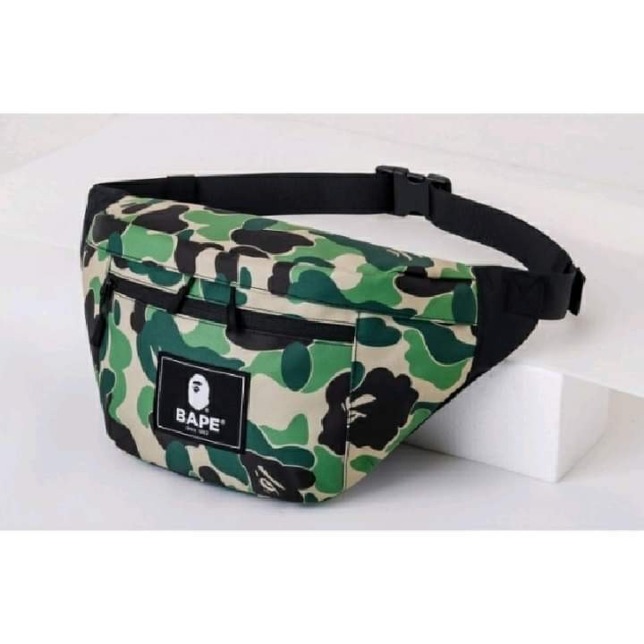 BAPE BAG, Men's Fashion, Bags, Belt bags, Clutches and Pouches on Carousell