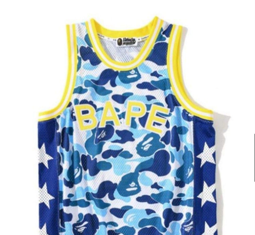 Bape Jersey, Men's Fashion, Tops & Sets, Hoodies on Carousell