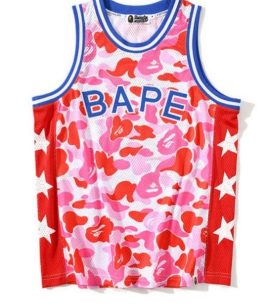 Bape Jersey, Men's Fashion, Tops & Sets, Hoodies on Carousell