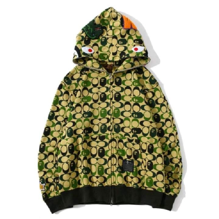 BAPE X COACH, Men's Fashion, Coats, Jackets and Outerwear on Carousell