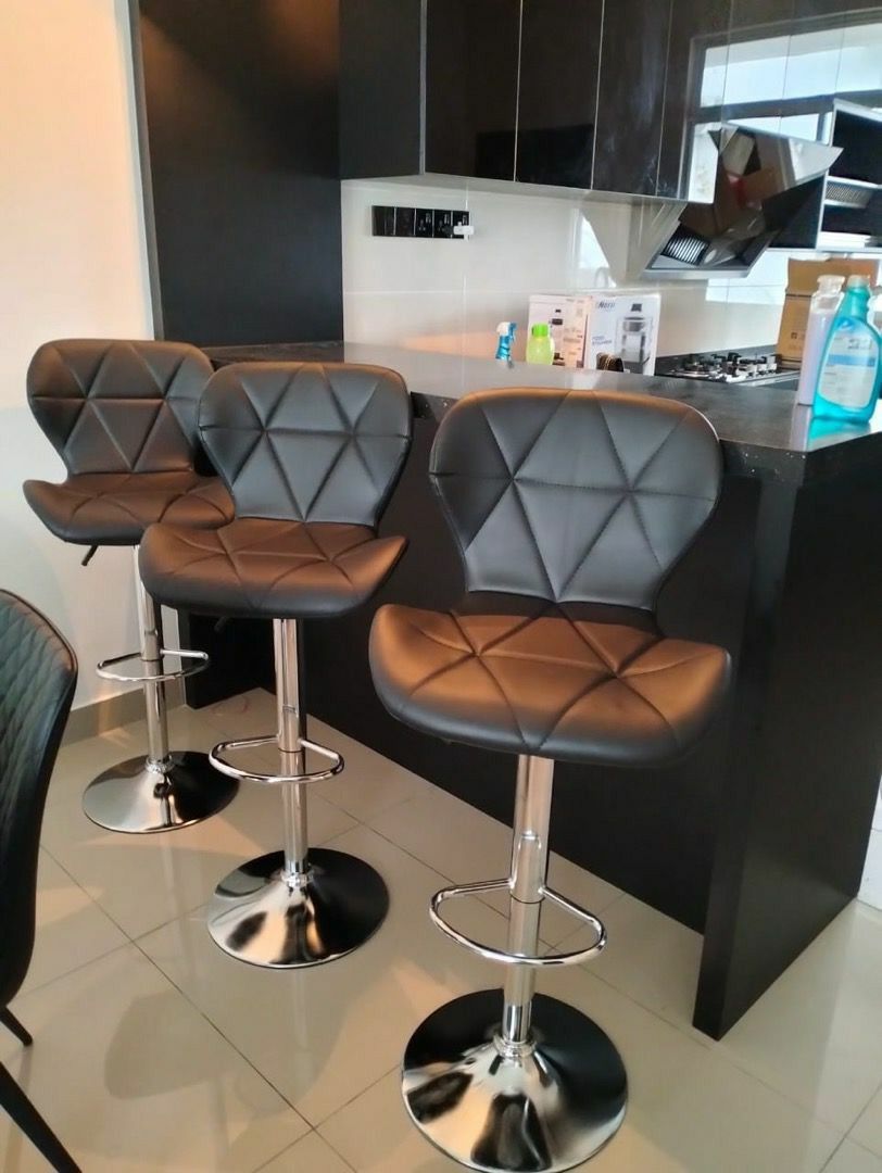Bar stool Bar chair Kerusi kaunter Kerusi tinggi Kerusi bar, Furniture ...