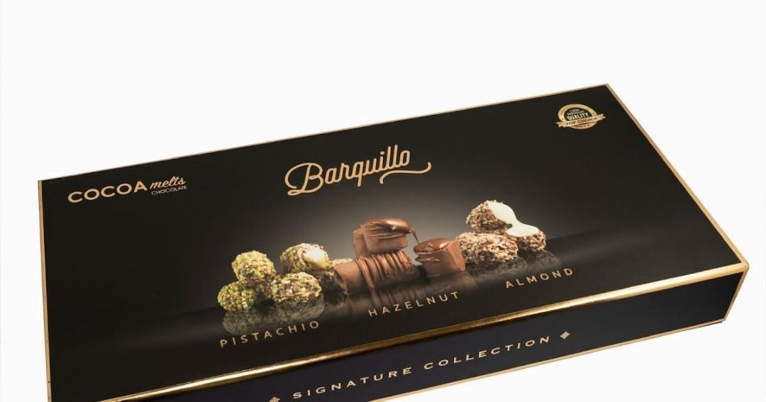 Barquillo Luxury Chocolate Gift Box, Food & Drinks, Gift Baskets ...