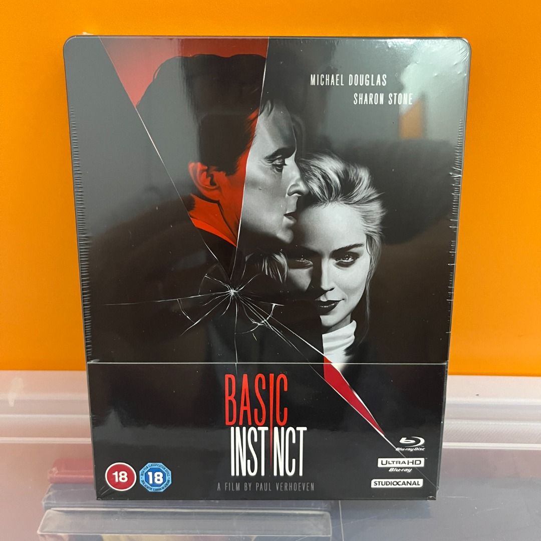 Basic Instinct 4K Blu-ray, SteelBook, 興趣及遊戲, 音樂、樂器 & 配件, 音樂與媒體 - CD 及 ...