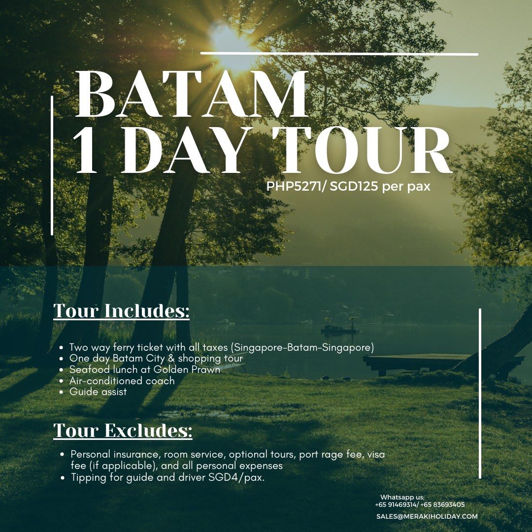 Batam All in City Tour, Hobbies & Toys, Books & Magazines, Travel ...