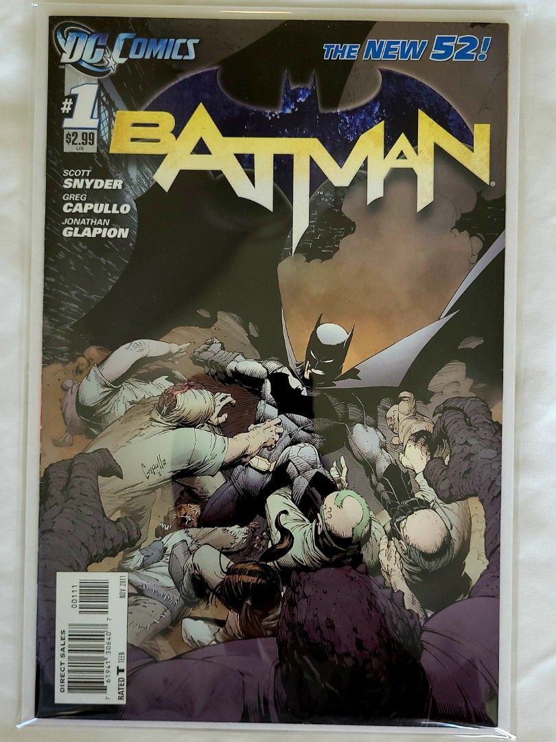 Batman #1 (The New 52), Hobbies & Toys, Books & Magazines, Comics ...